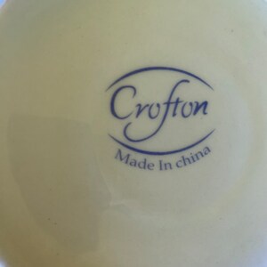 Crofton Snowmen Hostess Set: Veggie Bowl, Creamer, Sugar Bowl W Lid ...