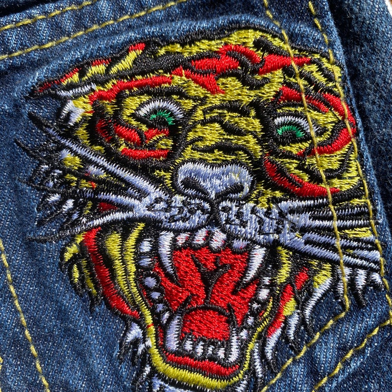 Tiger Clothes Patch - Etsy