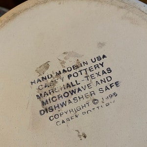 Casey Pottery Magnolia Canister Set of 3 With Lids Marshall,texas 1995 ...