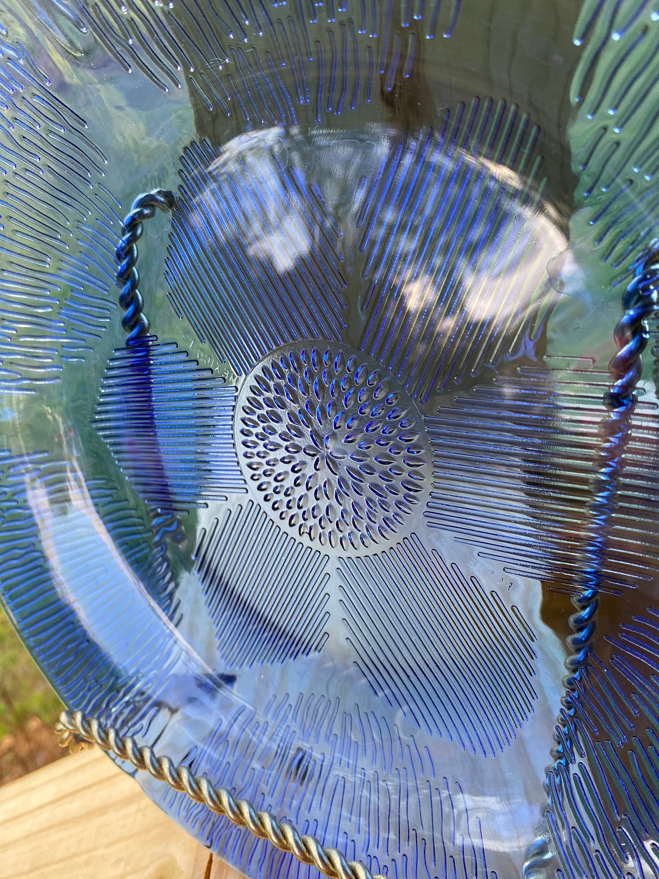 Forte Crisa Cobalt Blue Dinnerware 5-piece Placesetting - Etsy