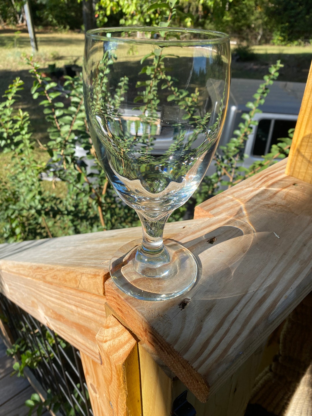 Libbey Goblet Clear Glass Footed Water Tea Glass Vintage 1990s - Etsy
