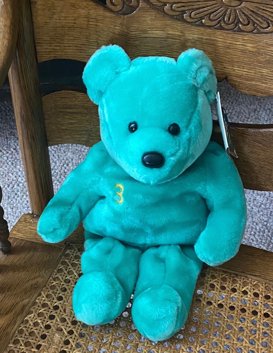 Salvino’s Big Slammers 1999 Rodriquez 3 Teddy Bear With Ear Tag ...