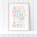 Pastel Alphabet Poster Classroom Decor Elementary - Etsy