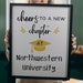 Graduation Printable Sign |graduation University Sign |my Next Chapter ...