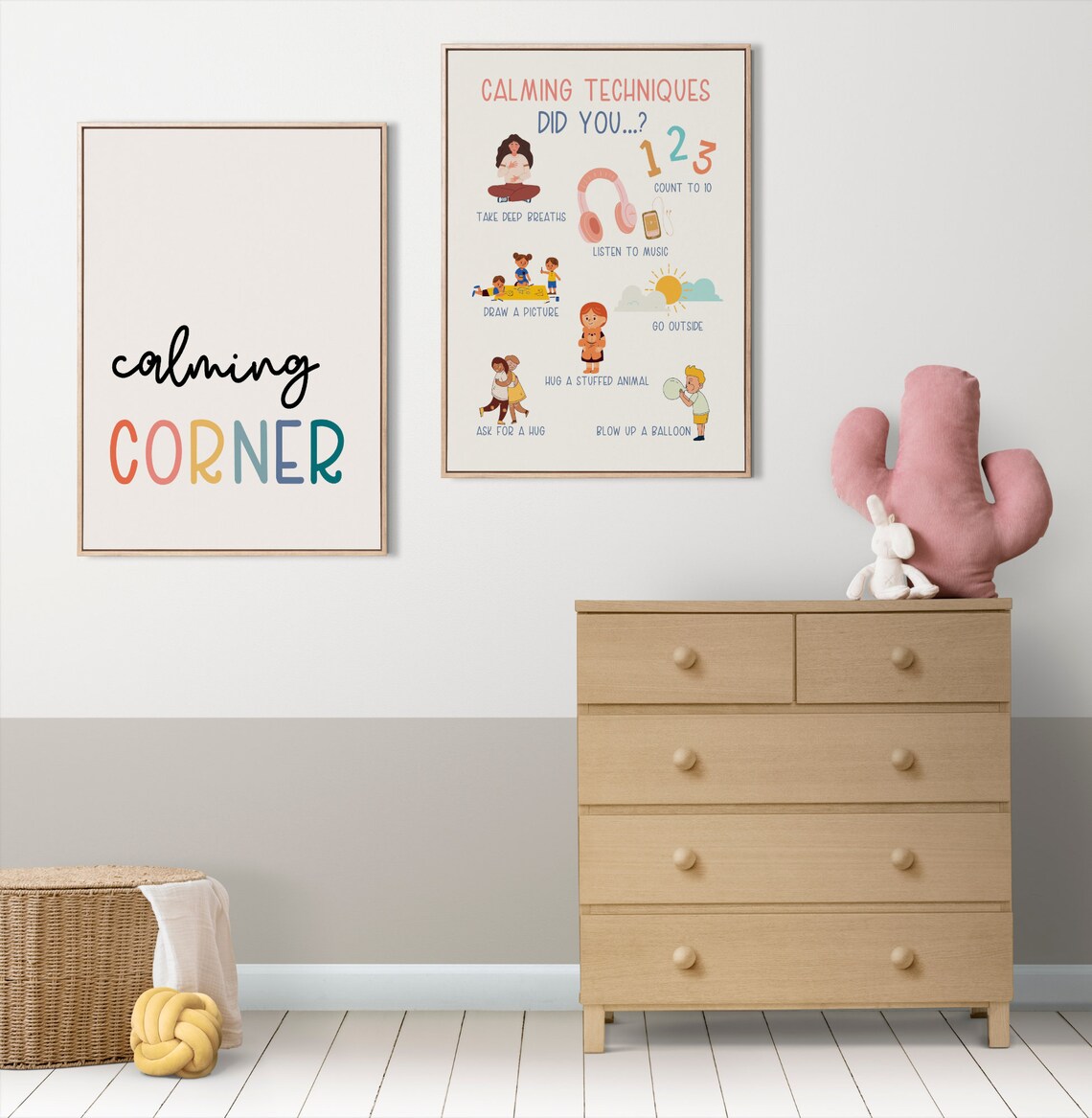 Calming Corner Posters Calm Corner Calm Down Corner - Etsy
