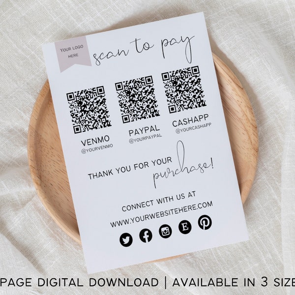 Vendor Payment Sign - Etsy