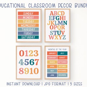 Classroom Decor Elementary | Classroom Decor Bundle | Classroom Posters ...