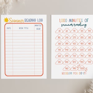 Reading Tracker | Reading Challenge | Reading Log | Book Tracker | 1000 ...