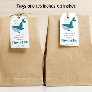 Printable Teacher Gift Tag End of Year Teacher Gift End of Year Student ...