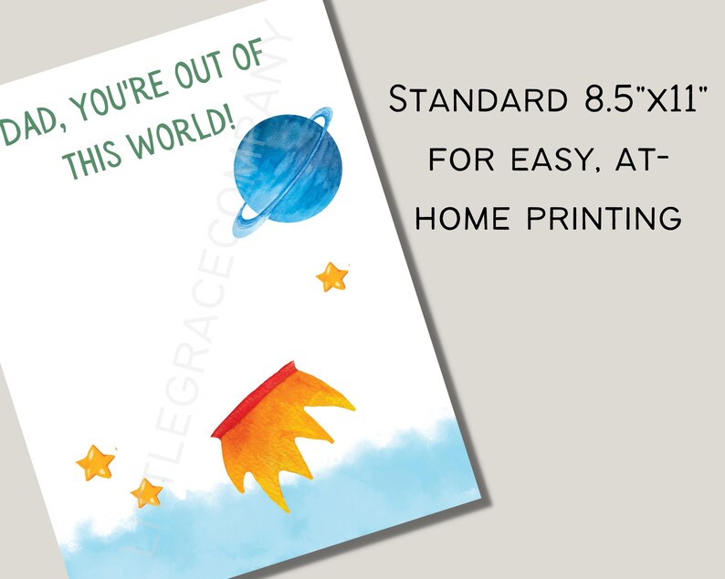 Father's Day Handprint Keepsake DIY Gift for Dad - Etsy