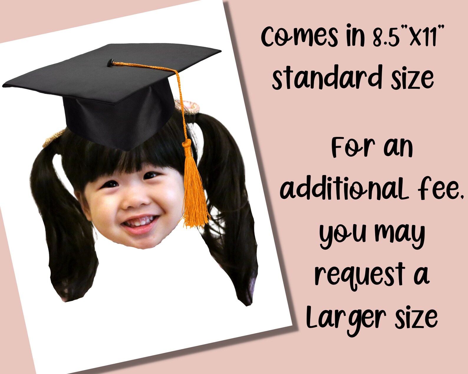 Face on A Stick Preschool Graduation Head on A Stick Grad 2023 Grad ...