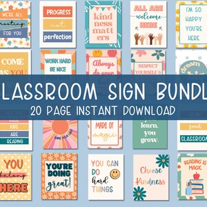 Classroom Decor Bundle | Boho Classroom Decor | Classroom Decor ...