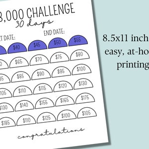 3K 30 Day Challenge | 3,000 Saving Challenges | 3K Money Challenge ...