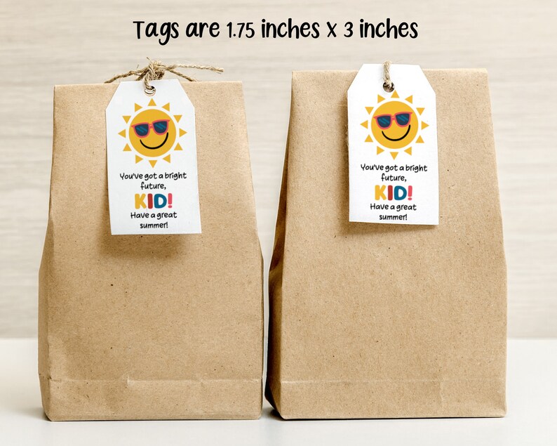 Printable Teacher Gift Tag | End of Year Teacher Gift | End of Year ...