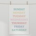 Pastel Days of the Week | Classroom Decor Elementary | Preschool ...