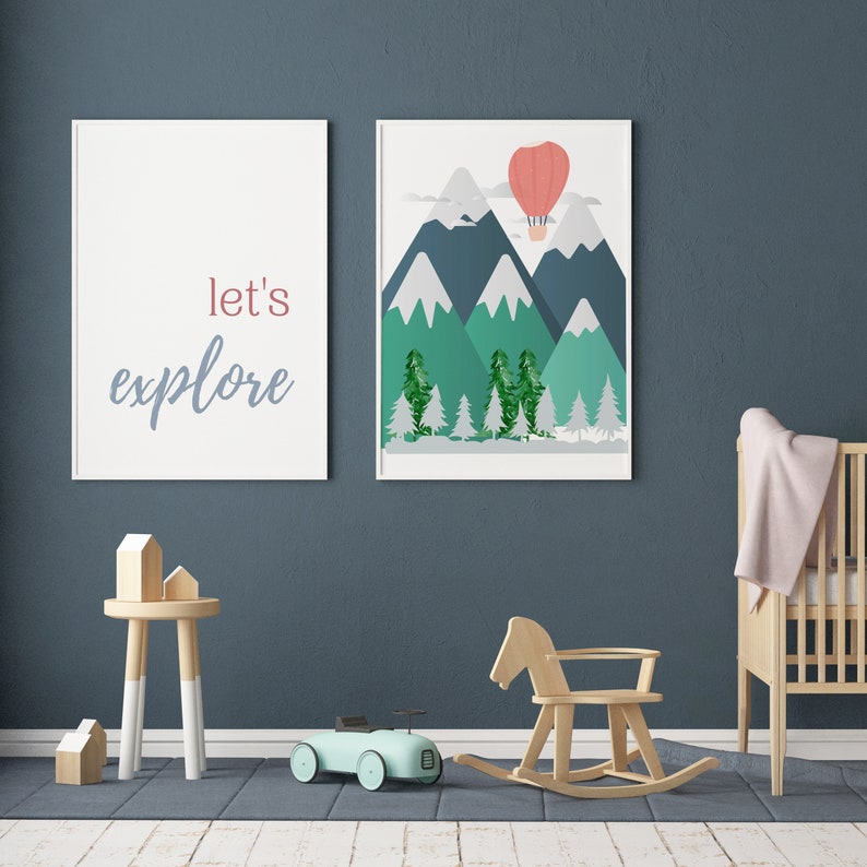 Explorer Wall Art Nursery Room Decor Printable Wall Art | Etsy