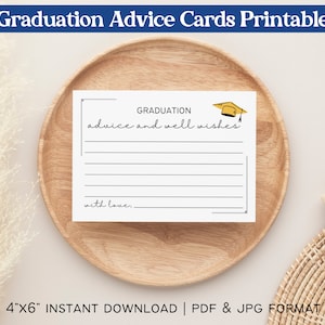 Graduation Advice Cards Graduation Wishes Wishes and - Etsy