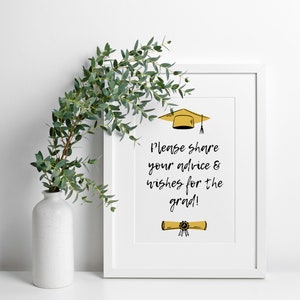 Graduation Advice Cards | Graduation Party Decorations | Graduation ...