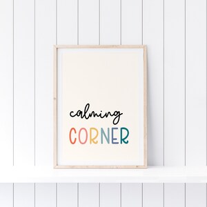 Calming Corner Posters | Calm Corner | Calm Down Corner | Feelings ...