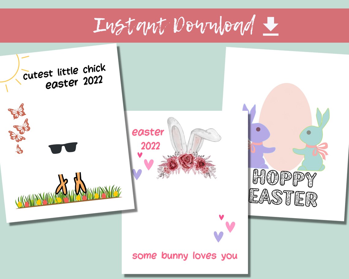 Handprint Art Craft Easter Kids Activity handprint Keepsake | Etsy