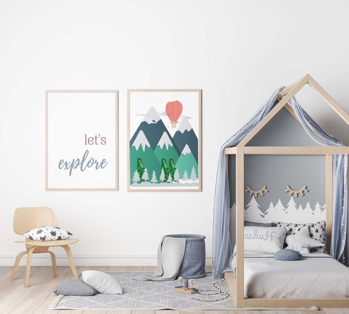 Explorer Wall Art | Nursery Room Decor | Printable Wall Art | Adventure ...