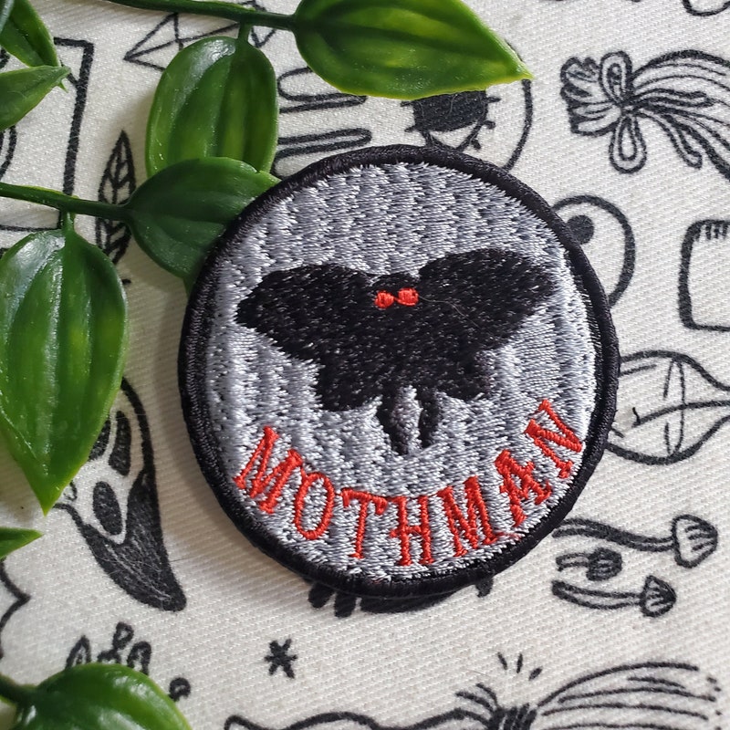 Mothman Patch - Etsy