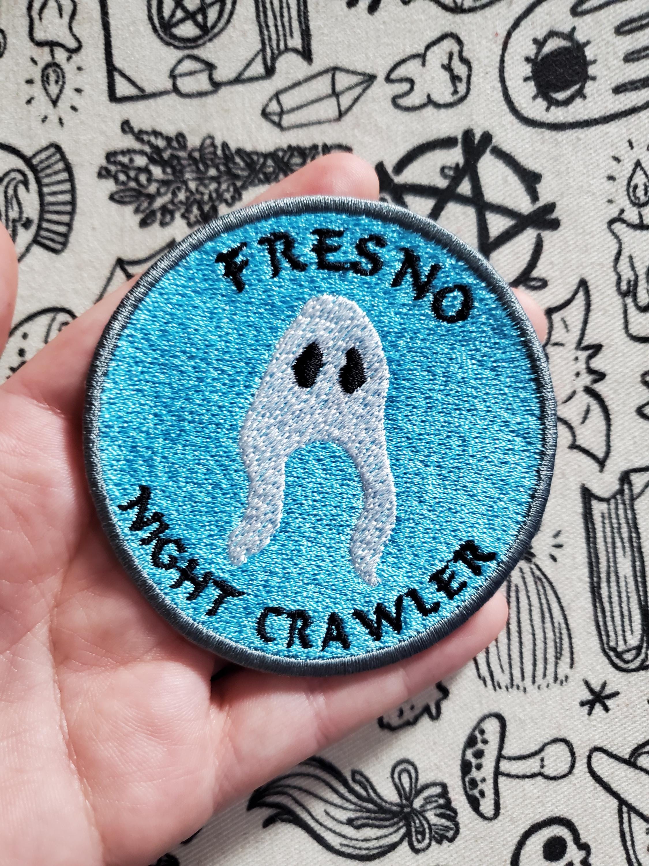 Fresno Nightcrawler Patch, Iron on Cryptid Patch - Etsy