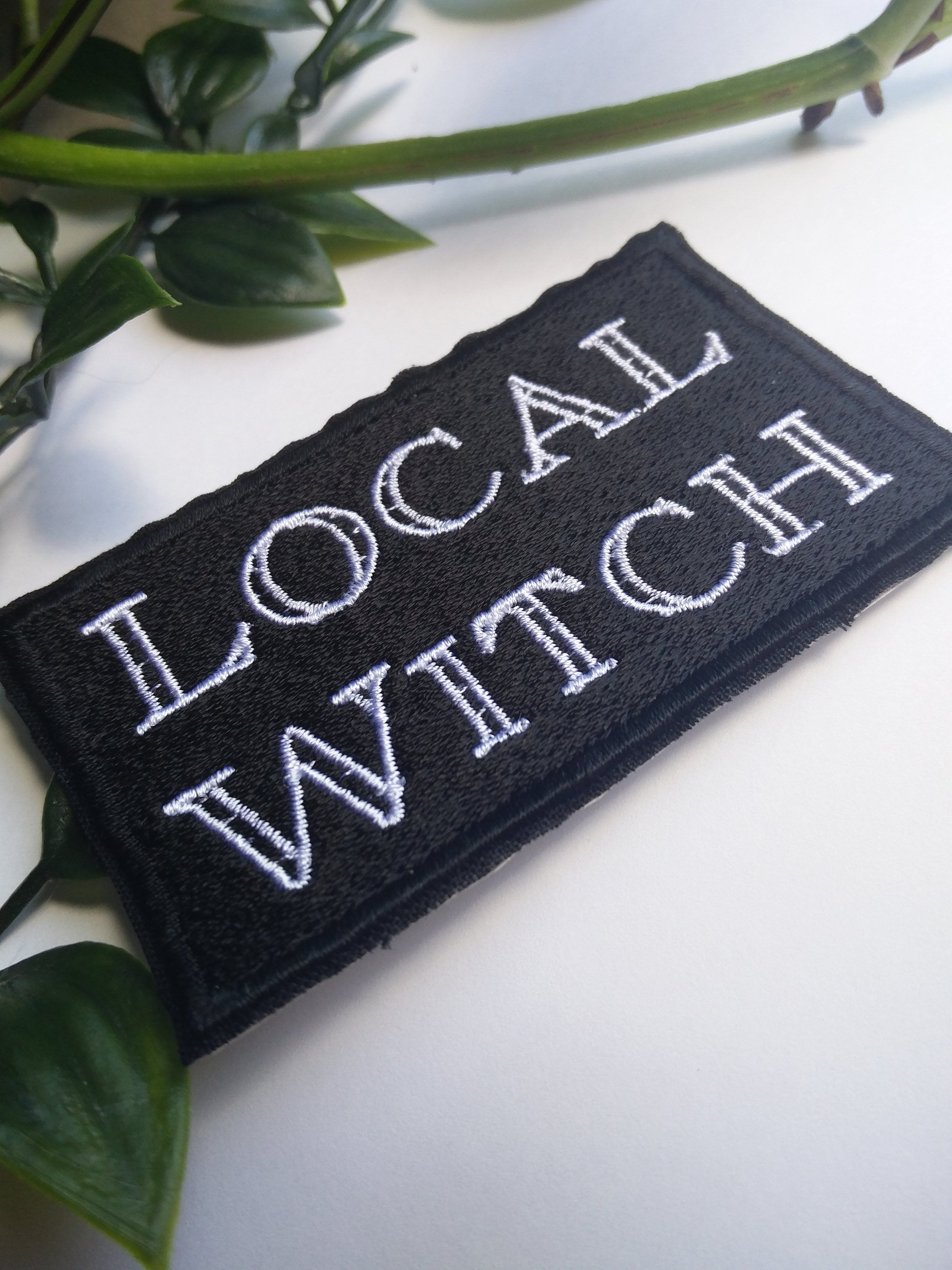 Local Witch Iron on Sew on Patch Witchcore Gothic Cottage - Etsy