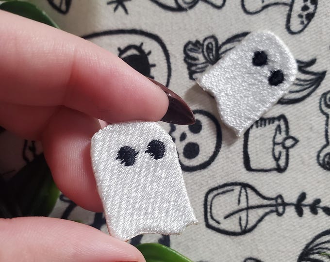 Tiny Ghost Boy Patch Custom Made AP39 - Etsy