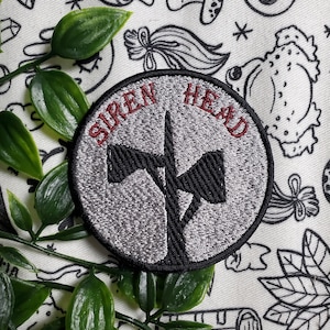 Siren Head Scp Iron on Sew on Patch - Etsy