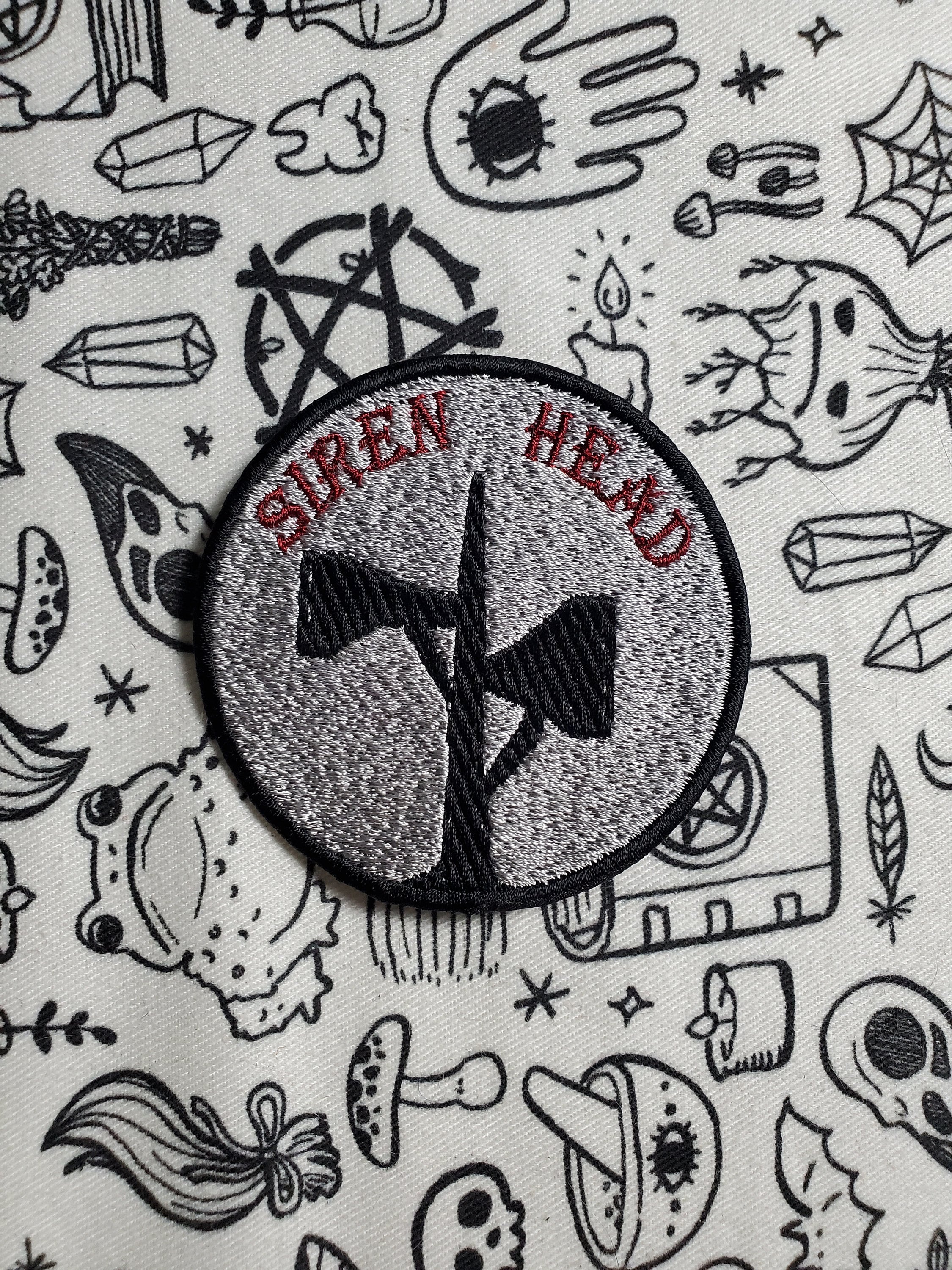 Siren Head Scp Iron on Sew on Patch - Etsy