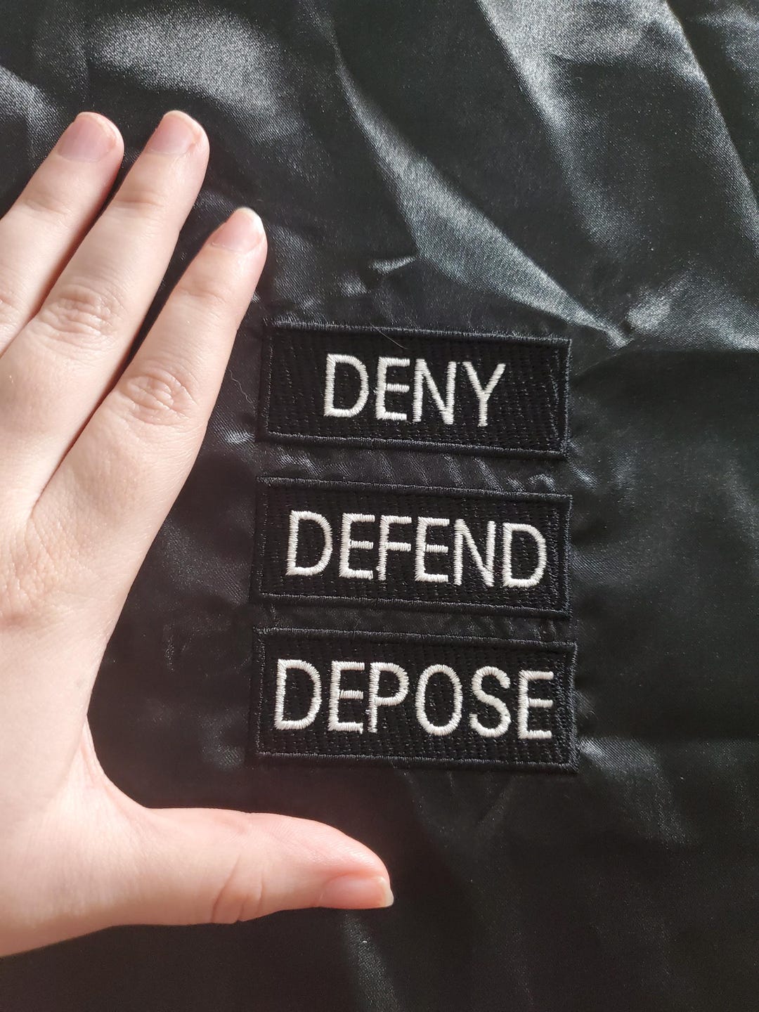 Set of 3 Iron On, Sew on Patches, Embroidered Patches - Etsy