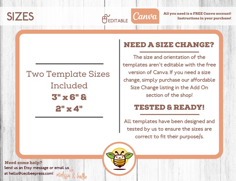 Fully Editable Box Label Template, Fun Box Label Template, Box Label ...