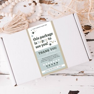 Fully Editable Box Label Template, Fun Box Label Template, Box Label ...