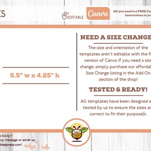 Editable Qr Code Postcard, Invitation Qr Code Sign Template, Canva ...