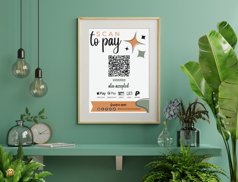 Editable Scan to Pay and Price List Templates, TWO Designs Included ...