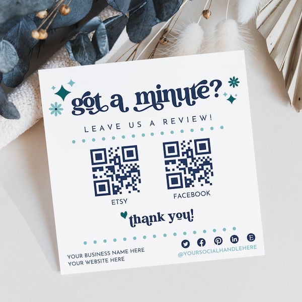 Review Template - Etsy