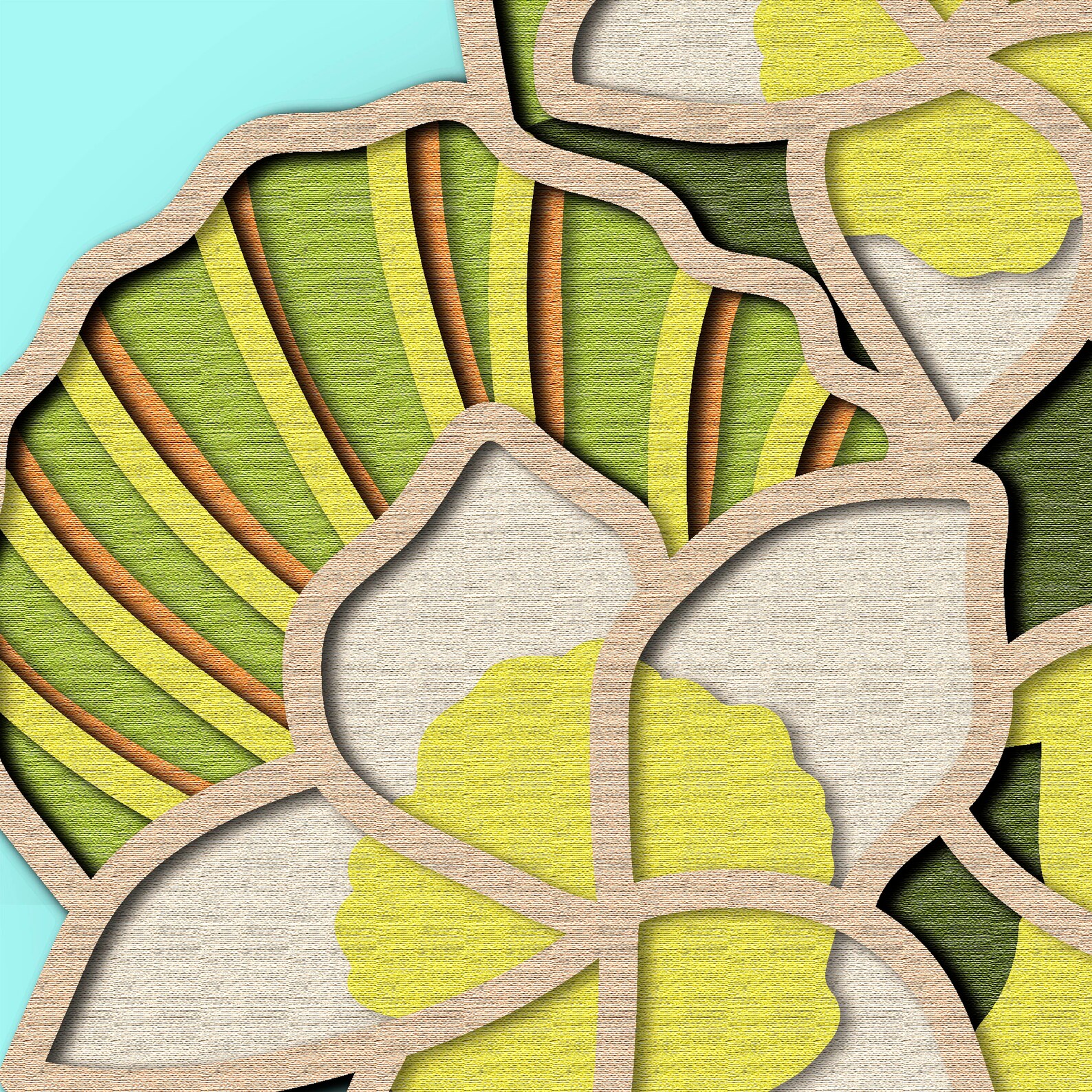 Cocktail Svg 3d Layer/ Cocktail 3D Mandala/ Cocktail Paper - Etsy