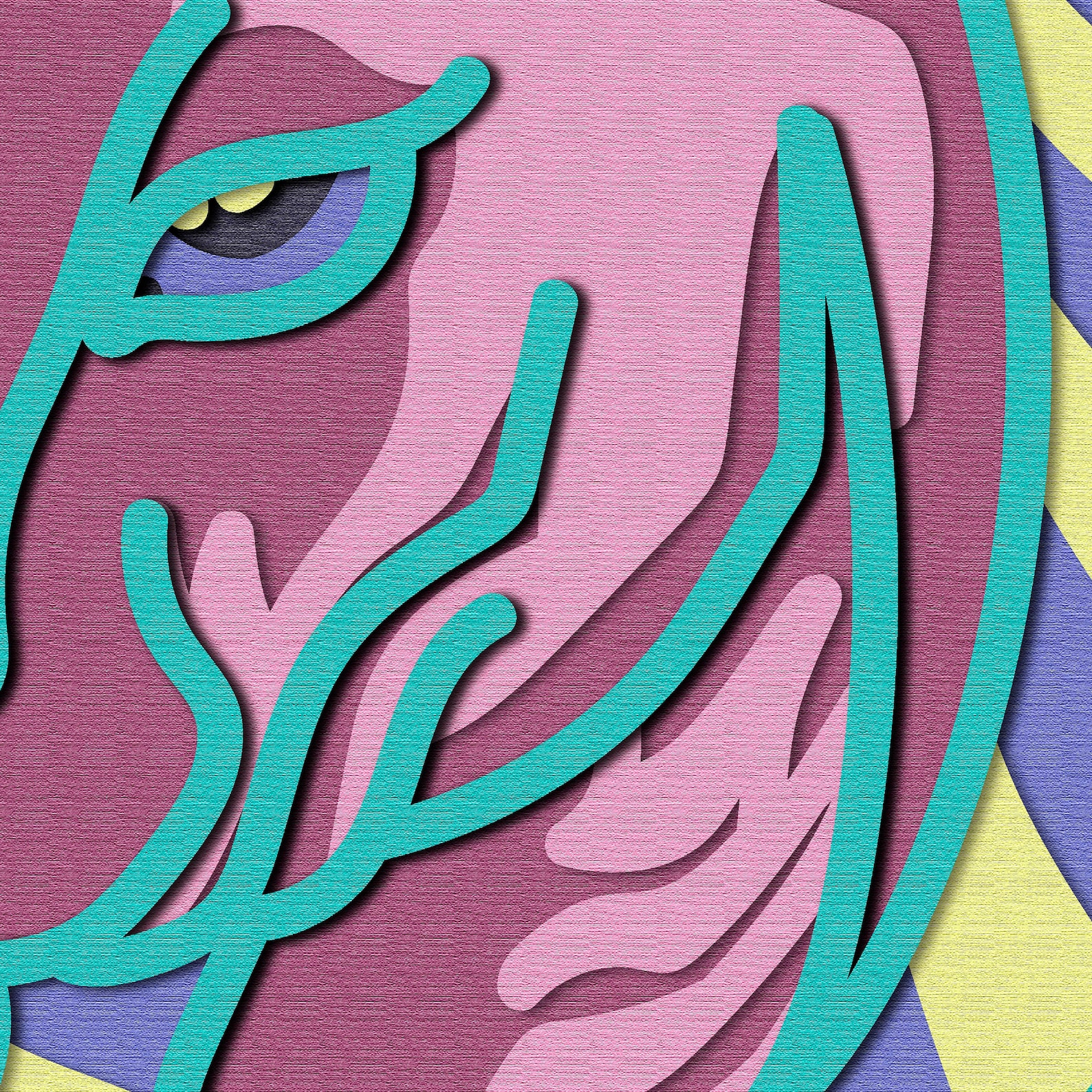 Bastet 3D Layer SVG/ Bastet 3D Mandala/ Bastet Paper Cut/ - Etsy