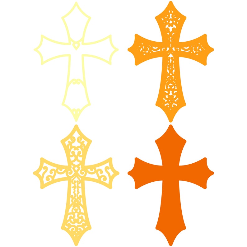 Cross Multilayer 3D SVG/ Cross 3D Mandala/ Cross Paper Cut/ | Etsy