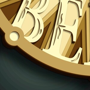 Beer Multilayer SVG/ Beer 3D Mandala/ Beer Paper Cut/ Plywood Cut 3D ...