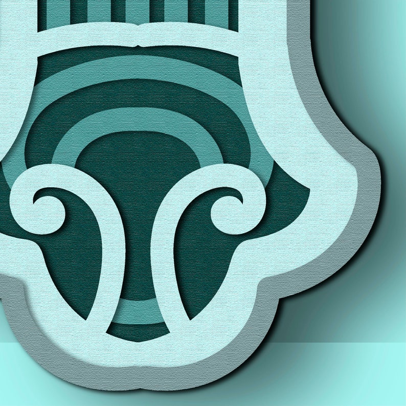 Cross Multilayer 3D SVG/ Cross 3D Mandala/ Cross Paper Cut/ - Etsy