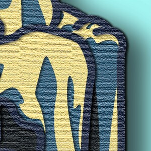 Death 3D Layer SVG/ Death 3D Mandala/ Death Paper Cut/ Plywood Cut 3D ...