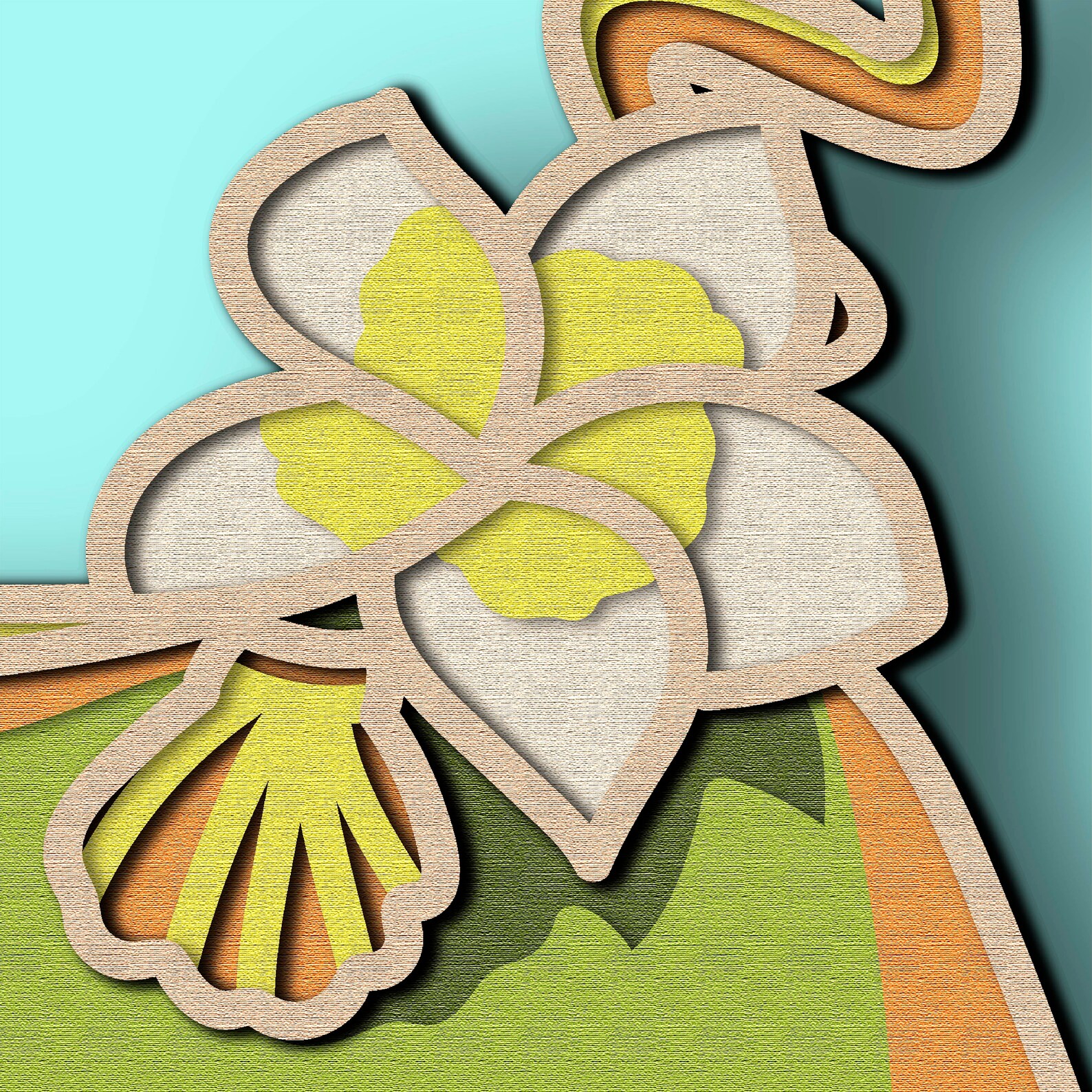 Cocktail Svg 3d Layer/ Cocktail 3D Mandala/ Cocktail Paper - Etsy