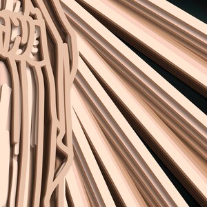 Divine Mercy Multilayer SVG/ Divine Mercy 3D Mandala/ Jesus Paper Cut ...