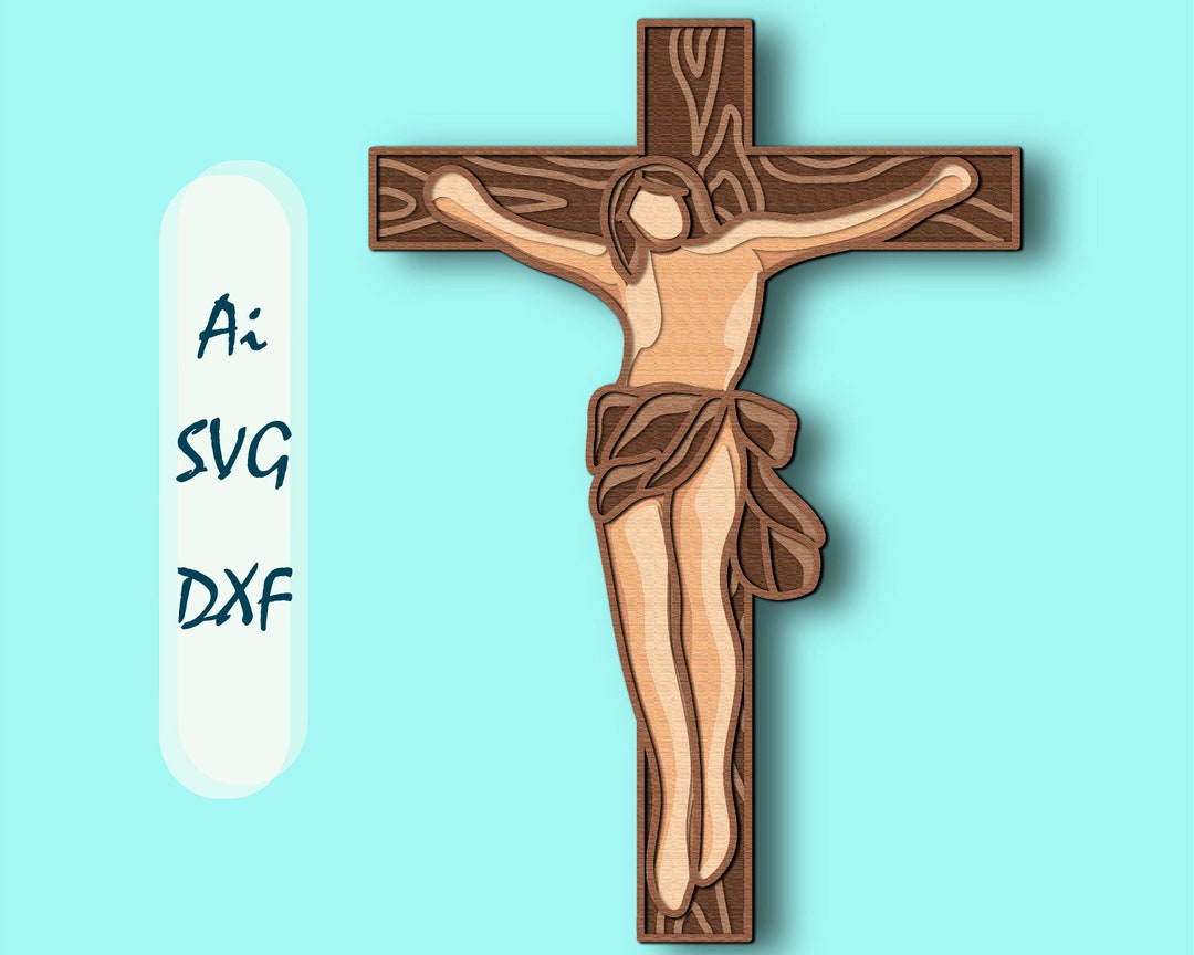 Buy Jesus Multilayer SVG/ Jesus Shadow Box/ Jesus Paper Cut/ Plywood ...