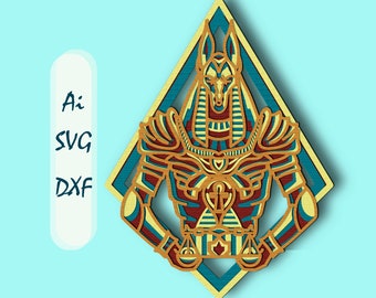 Egyptian Laser Cut - Etsy