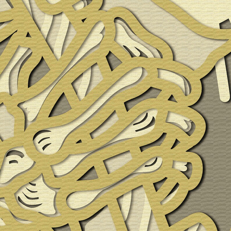 Death 3D Layer SVG/ Death 3D Mandala/ Death Paper Cut/ Plywood - Etsy