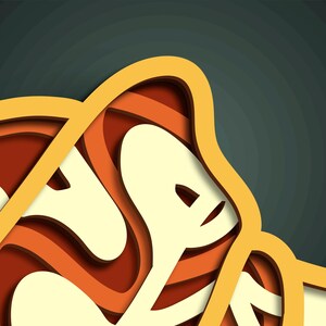 Shell Multilayer SVG/ Shell 3D Mandala/ Shell Paper Cut/ Plywood Cut 3D ...