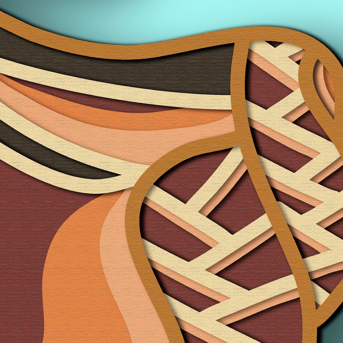 Angel 3D Layer Svg/angel 3D Mandala/angel Paper Cut/plywood - Etsy